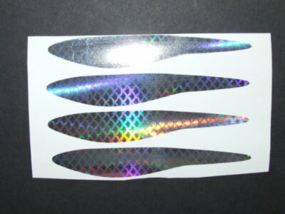 10 x GILL PIRK STRIPE STICKERS FAST CATCH MOULD WRECK BOAT COD SEA ...