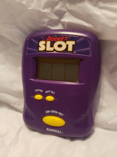 Vintage Radica Pocket Slot Slots Handheld Game 1997 90s Tested Works ...