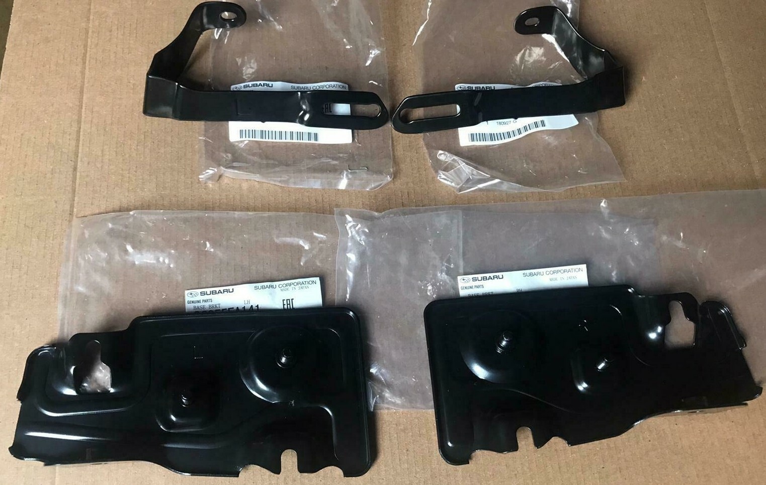 SUBARU IMPREZA WAGON GF8 KOUKI STI VERSION REAR WING SPOILER BRACKETS ...