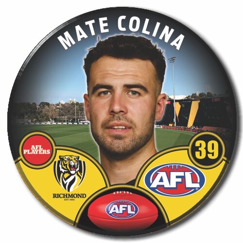 2023 AFL Richmond Football Club - COLINA, Mate | eBay Australia