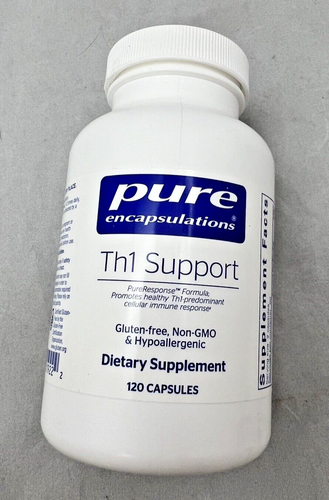 PURE Encapsulations TH1 SUPPORT 120 Capsules Supplement NEW SEALED Fast ...