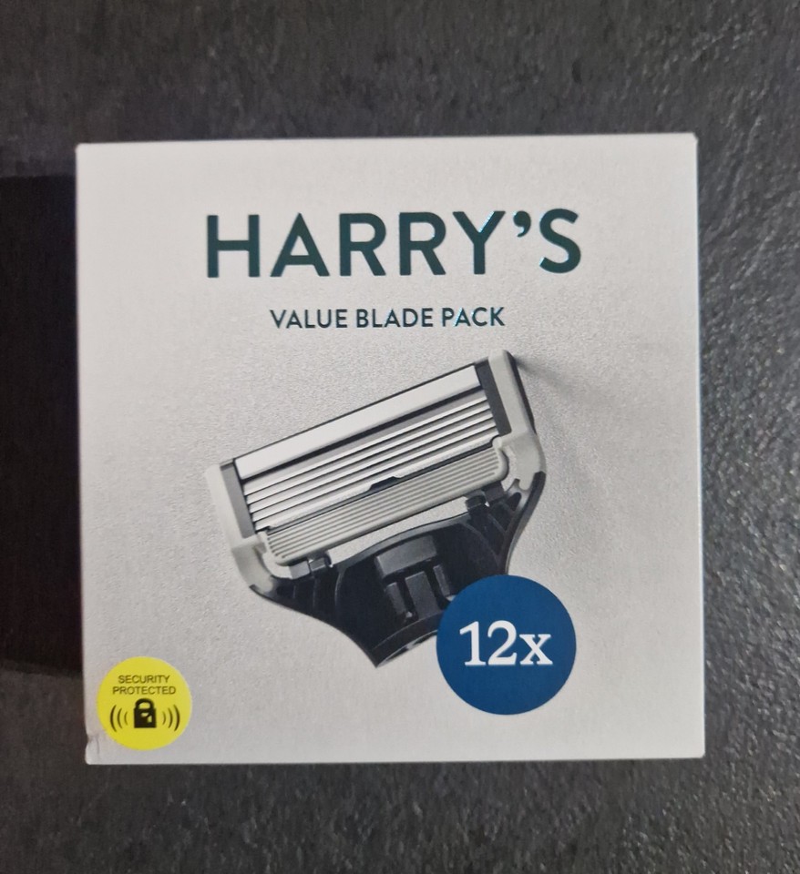 Harry's Razor 12 × 5 Blade Razor Cartridges,Brand New & Unopened | eBay UK