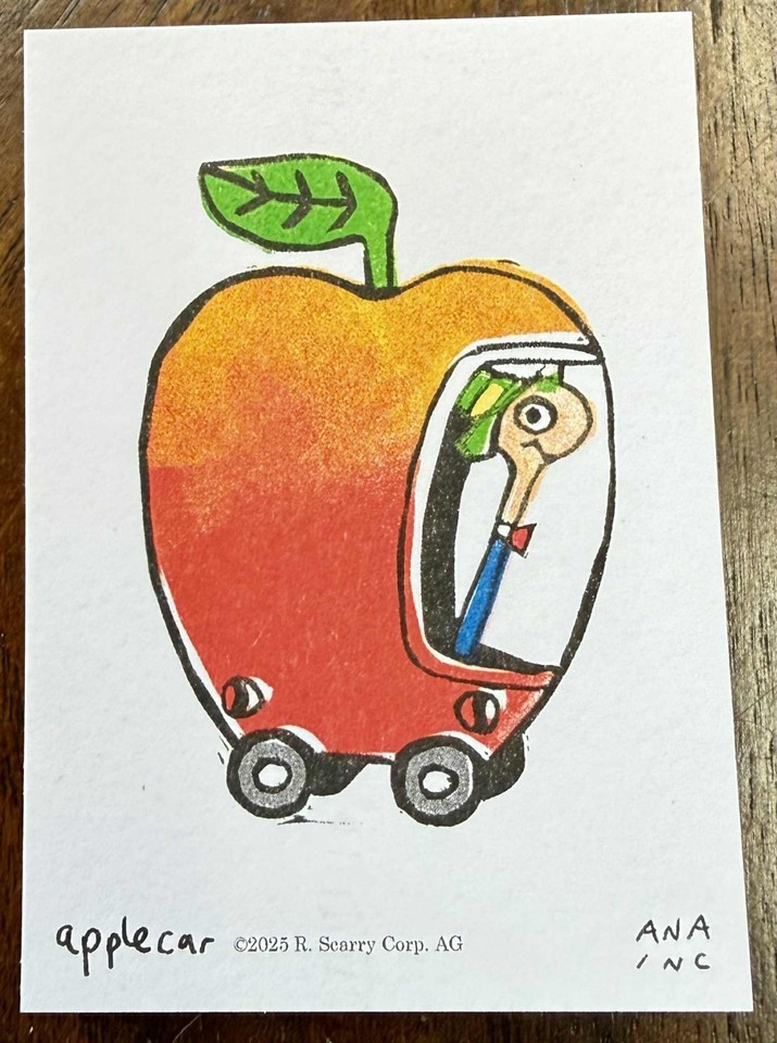 Anastasia Inciardi mini art prints Richard Scarry Lot of Ten | eBay