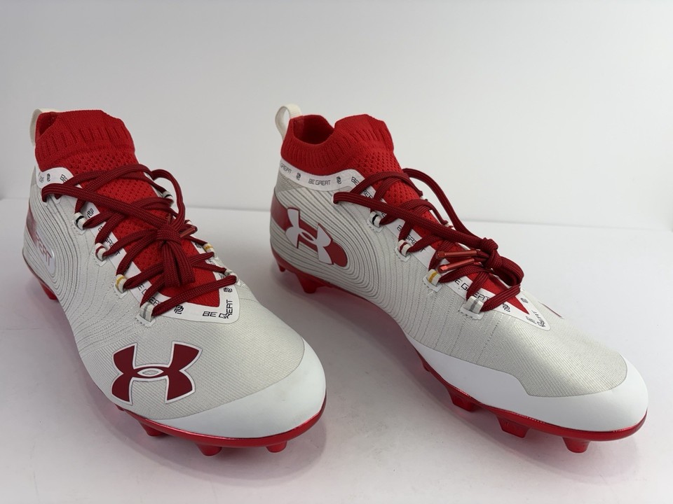 Under Armour Patrick Peterson 2018 PE Football Cleats 3022377-101 Men's ...