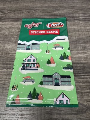 Raising Canes x A Christmas Story Sticker Scene 2025 Xmas | eBay