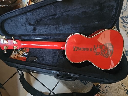 Rare Bill Tapia Custom Red Tenor Ukelele | eBay