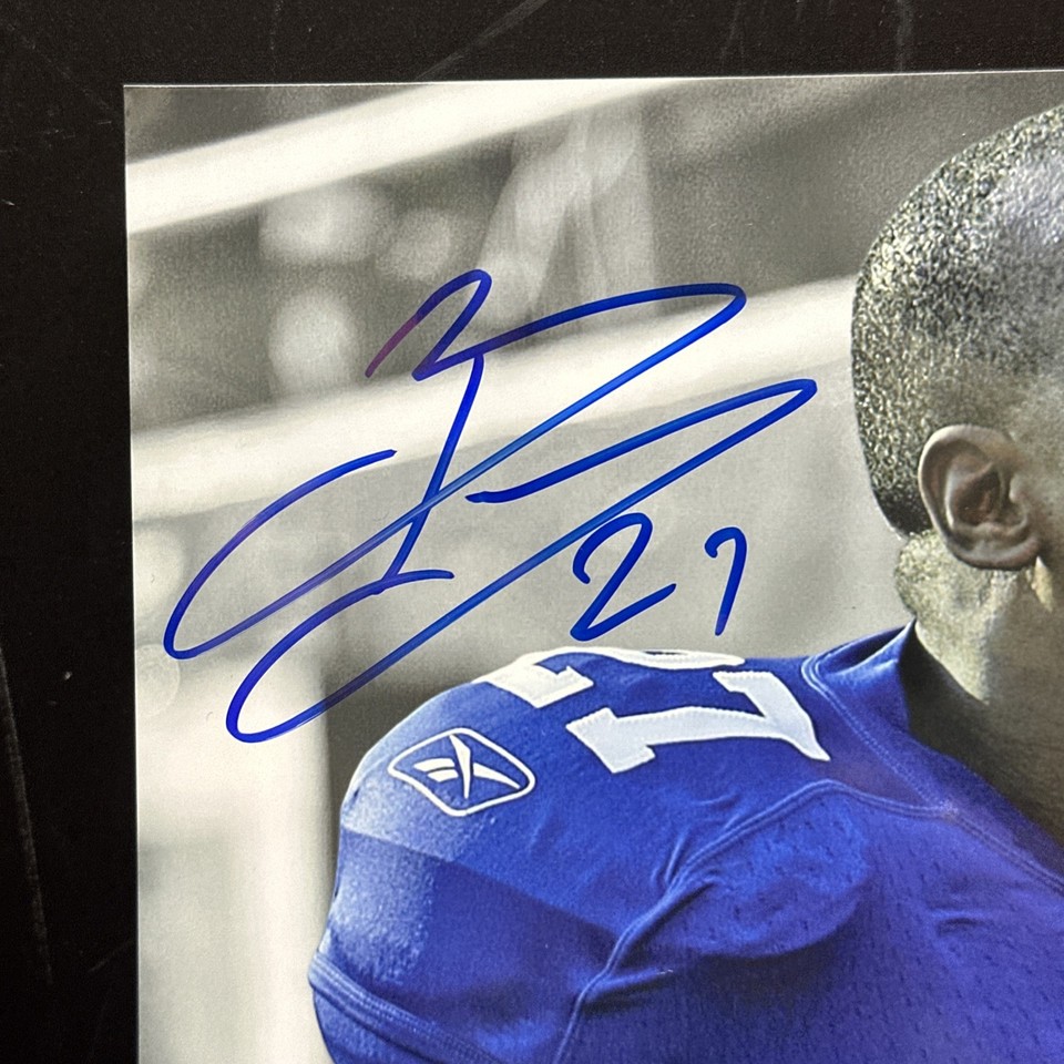 Brandon Jacobs Autographed New York Giants Signed 8x10 Photo Beckett ...