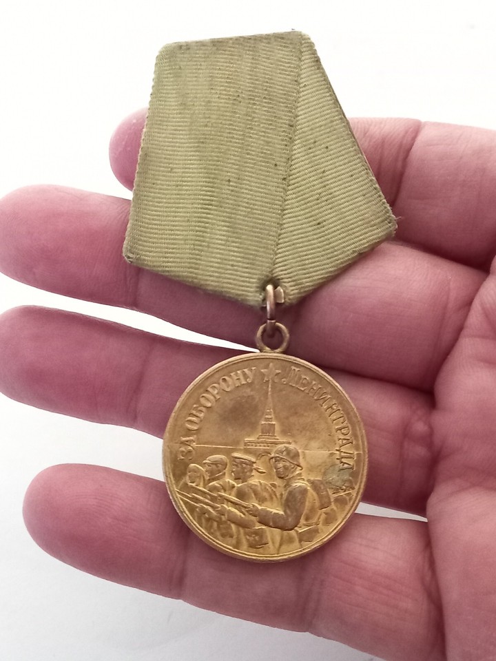Authentic USSR WWII Medals Lot 2 Pcs Veteran Military Historical ...