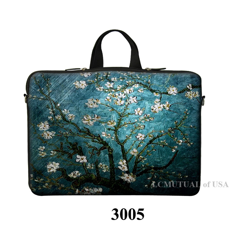 Neoprene Laptop Computer Case Bag with Hidden Handle Fit 10 inch to 17. ...