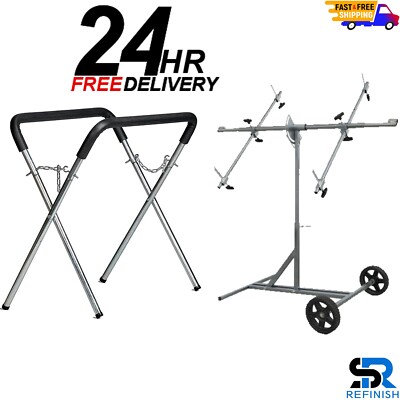Body Shop Large Rotating Panel stand & FMT Stand Body shop Bumper Panel ...