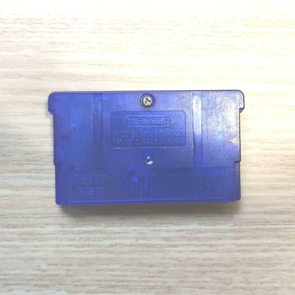 Nintendo Gameboy Advance GBA pokemon Sapphire Japan Japanese cartridge ...