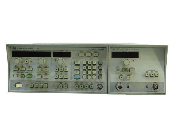 Agilent / HP 8350B Sweep Oscillator Mainframe 10 MHz to 40 GHz for sale ...