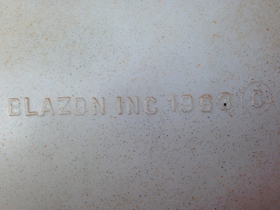 Vintage Blazon 1963 Plastic Rocking Horse Blow Mold / Horse Only - NO ...