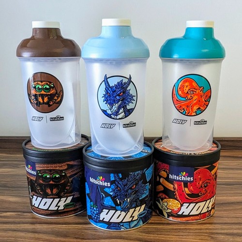 Holy Energy x Hitschies Cola Spinnenbeine Blaue Drachenzungen Orange ...