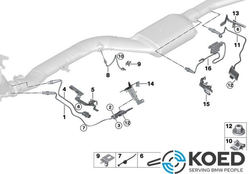 BMW Sensor pm 13628582024 | eBay