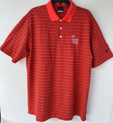 Nike Golf Valero Texas Open "La Cantera" Polo Shirt Men's Size XL Vivid ...