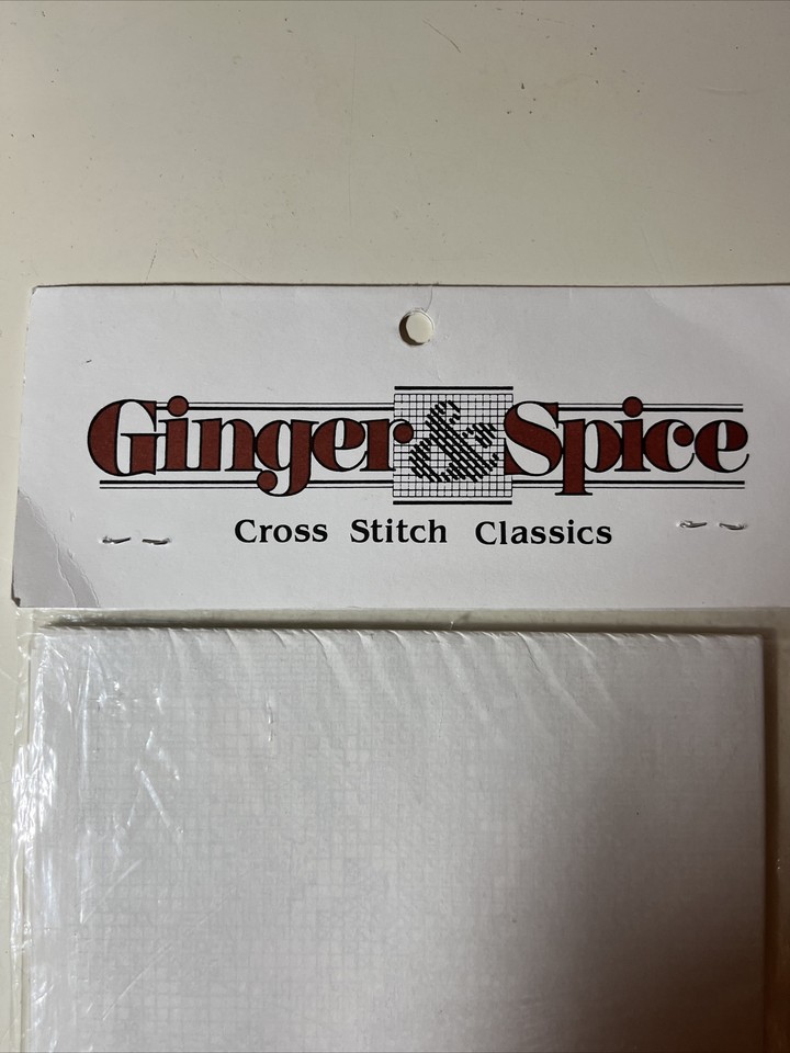 VINTAGE GINGER AND SPICE CROSS STITCH PATTERN FLORAL FLOWER BOUQUET ...