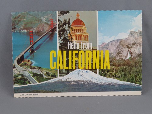 Vintage Postcard - Hello from California Major Attractions ...