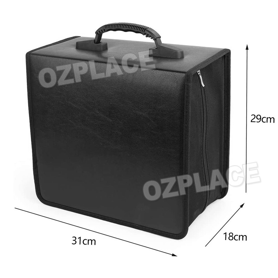 520 Disc CD DVD Case Wallet Storage Holder Booklet Album Folder Bag ...