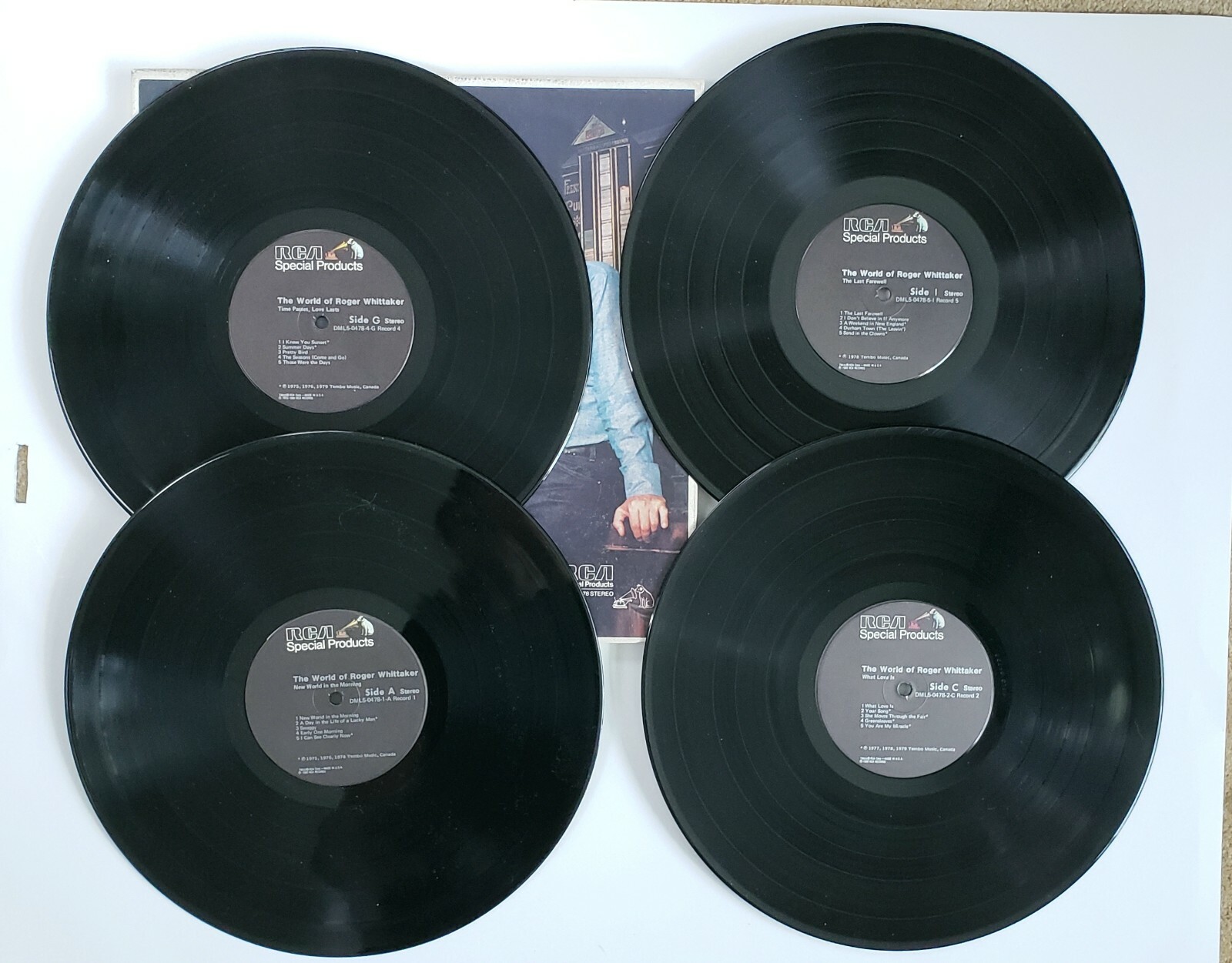 The World of Roger Whittaker / 4 record set | eBay