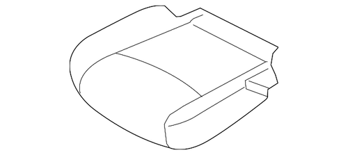 Genuine Nissan Cushion Cover 87370-5AC9A | eBay