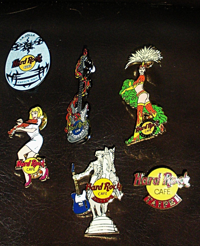 LOT OF 10 HARD ROCK CAFE PINS MIXED LOCATIONS #6 | eBay