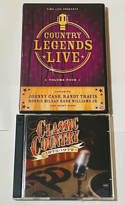 COUNTRY LEGENDS LIVE Vol 4 Johnny Cash Randy Travis DVD BRAND NEW ...