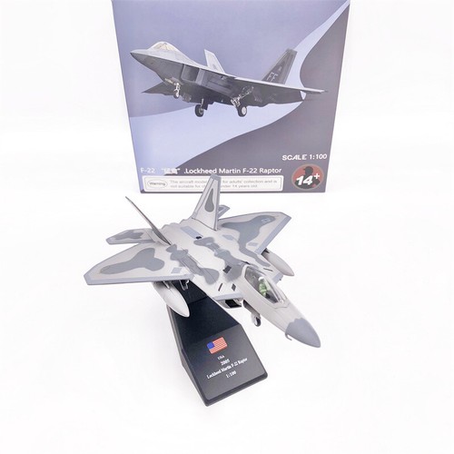 Amer US Military Lockheed Martin Invisible F22 Fighter Raptor 1/100 ...