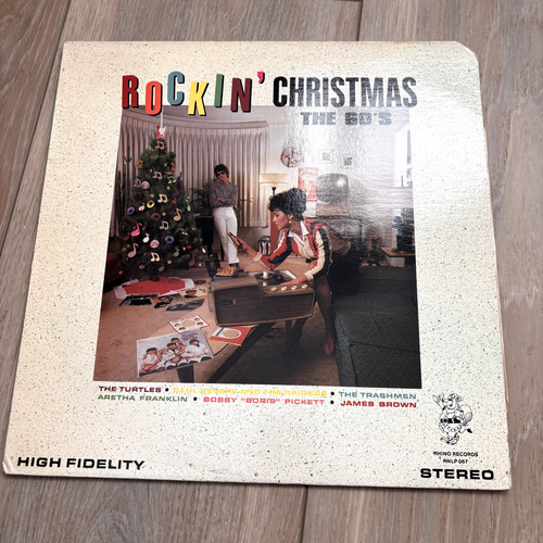 ROCKING CHRISTMAS THE 60'S - VARIOUS ARTISTS - VINYL LP - RHINO RECORDS ...