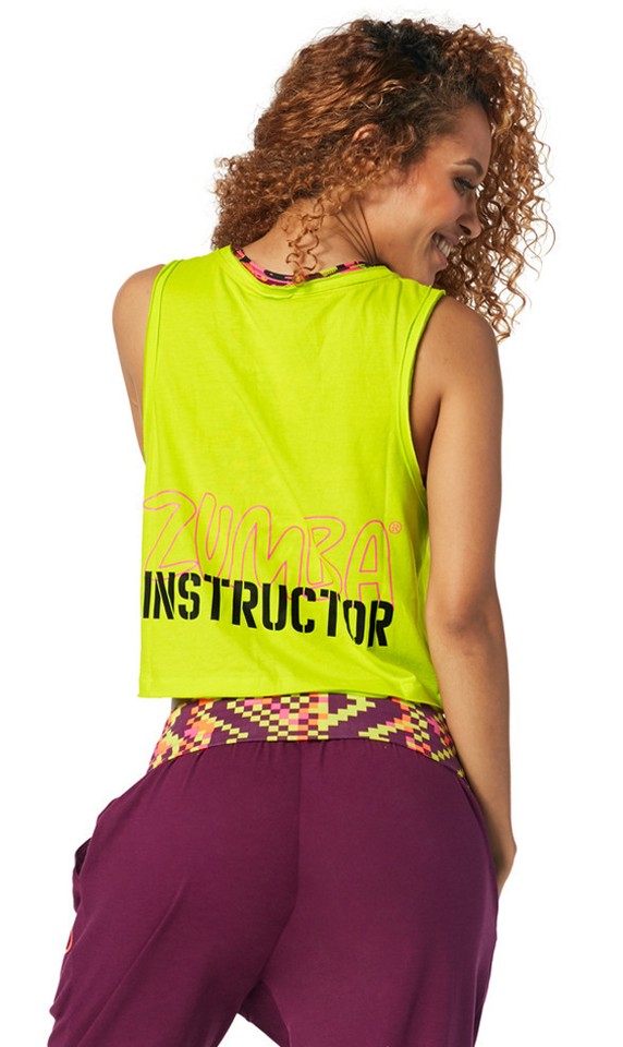ZUMBA INSTRUCTOR ZiN Workin It Instructor Tank Tee Top - Convention ...