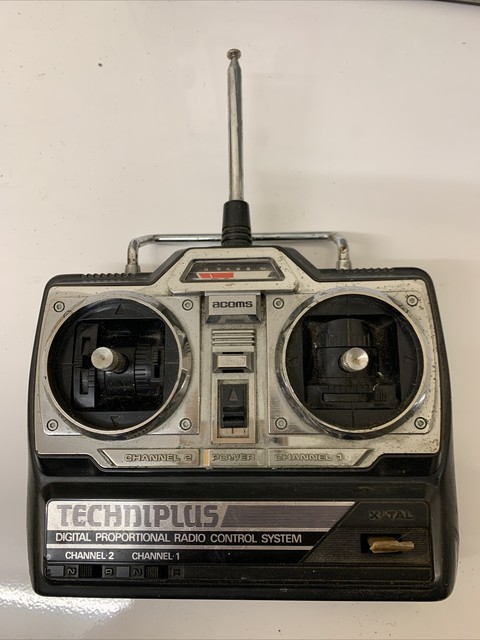 X3 Acoms Techniplus Ap-27 MKV 2 Channel 27mhz Am RC Transmitter TX ...