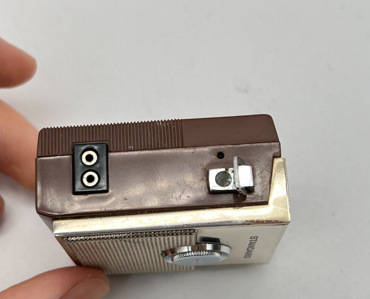 Vintage Standard Micronic Ruby SR-H437 8 Transistor Brown Imperial ...