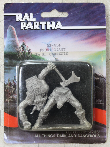 Ral Partha Fantasy Collector Series Monsters 02-414 FROST GIANT pack | eBay