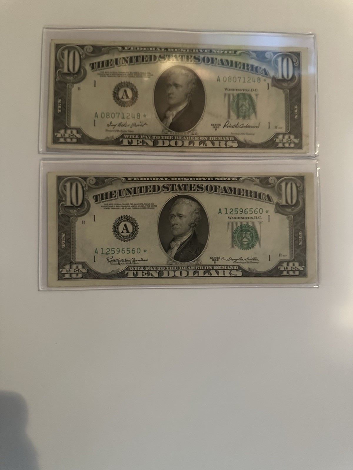 2 1950 $10 Star Notes | eBay