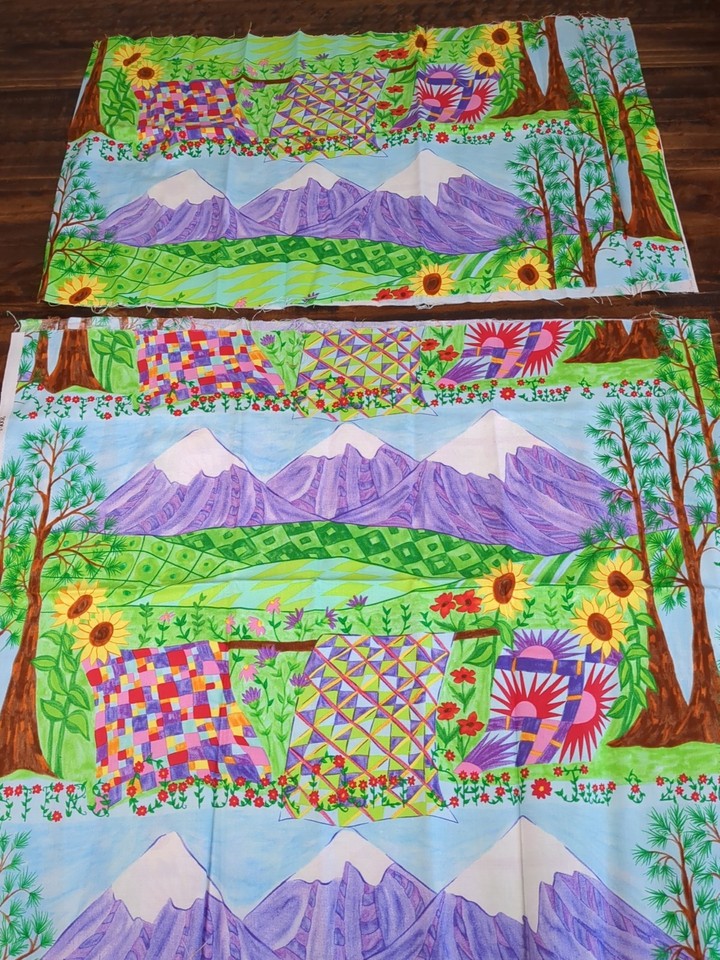 Sisters Outdoor Quilt Show July 12, 2008 Fabric Quilt Panels | eBay