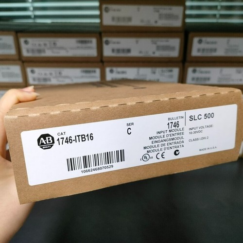New Factory Sealed AB 1746-ITB16 SER C SLC 500 16 Point Digital Input ...