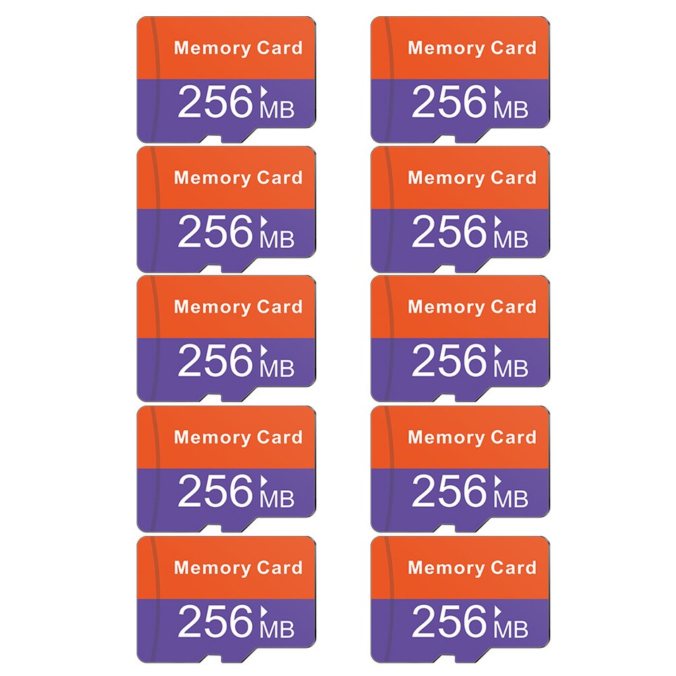 Lot Pack 256MB Micro SD Card Memory Card Secure Digital Flash Memory TF ...