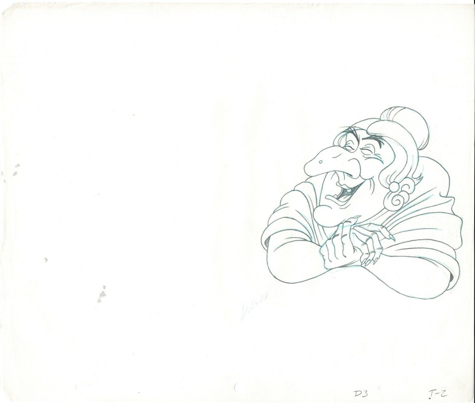 FAERIES HAG Brian Froud 1981 original production animation cel n ...