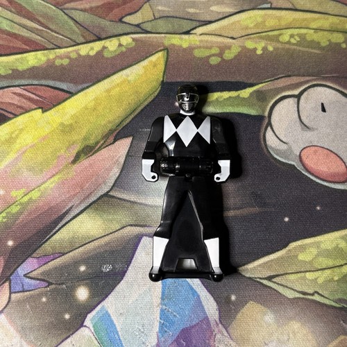Power Rangers Mighty Morphin Key Black Ranger Super Megaforce Legendary ...