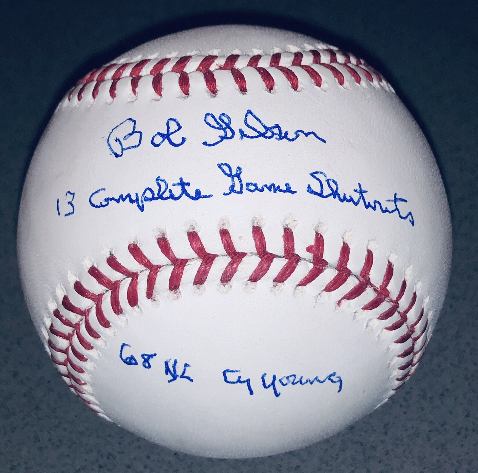 Bob Gibson Autographed Memorabilia | Signed Photo, Jersey, Collectibles ...