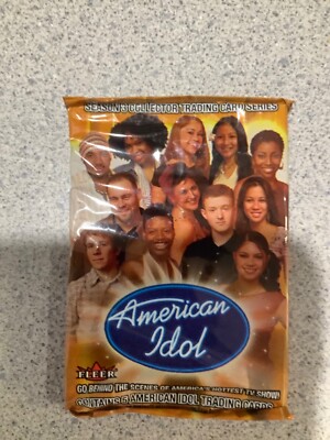 American Idol Collectible Card Game Season #3 NEW Sealed packs, fleer ...