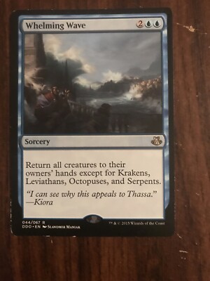 Whelming Wave X1 Mystery Booster Moderate Play MTG | eBay