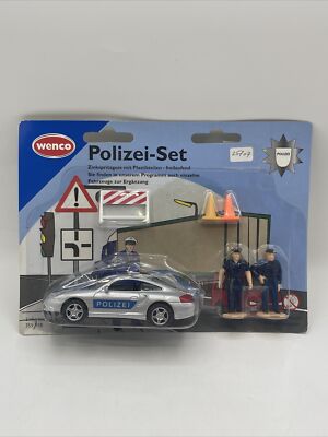 Wenco Polizei Set Rare Germany Porsche Toy Set Vintage | eBay