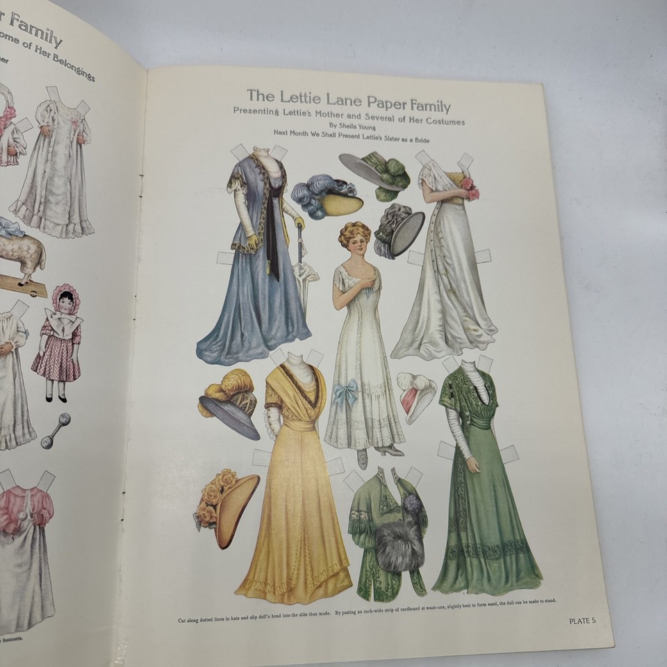 Lettie Lane Paper Dolls by Sheila Young, Dover 1981 | eBay