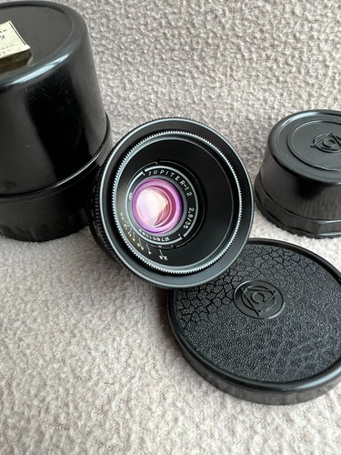 Jupiter-12 35mm 2.8 USSR Lens Carl Zeiss Biogon Leica M39 LTM SCREW | eBay