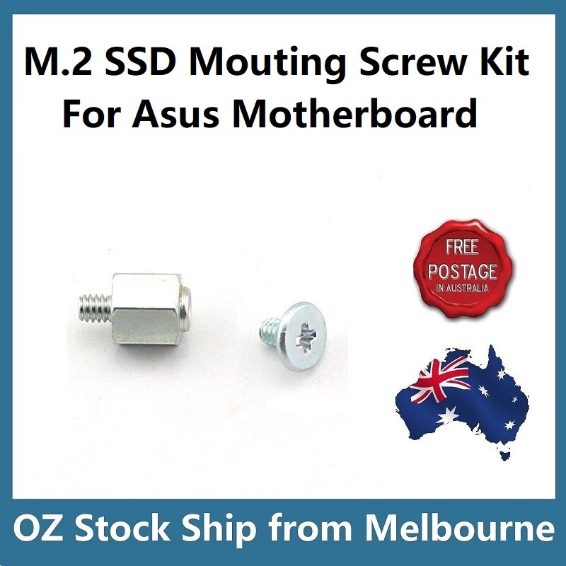 Original ASUS M.2 SSD Nvme Screws Mounting Kit PC Motherboard Screw Kit ...