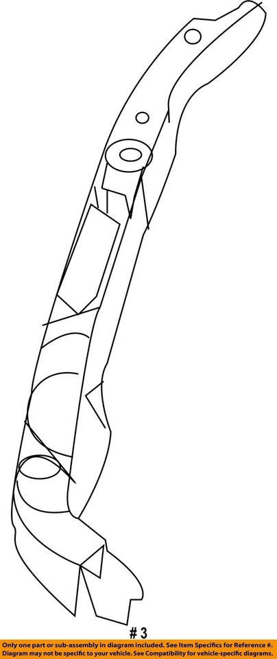 NISSAN OEM 13-20 Altima Radiator Support-Upper Support Right F25123TAMA ...