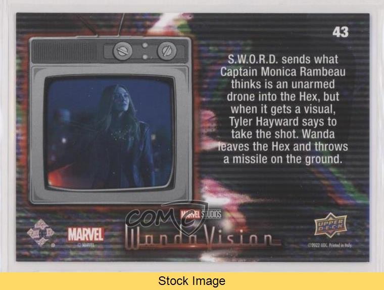 2022 Marvel Studios' WandaVision Purple Spell Wanda Maximoff #43 READ ...