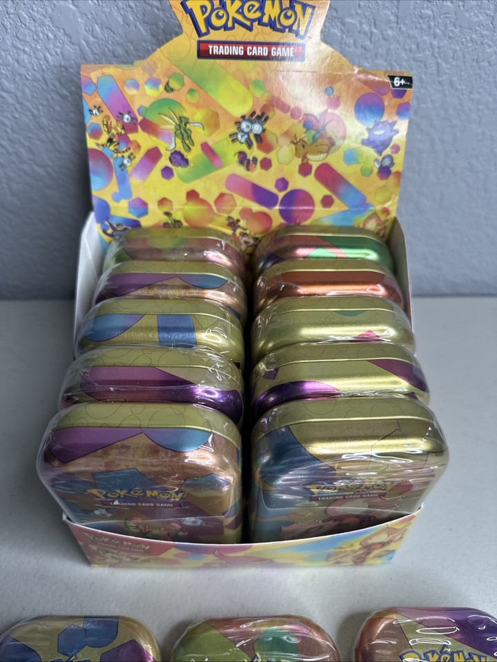 Pokemon TCG 151 Mini Tin *15* Tins and Display Fast Shipping! | eBay