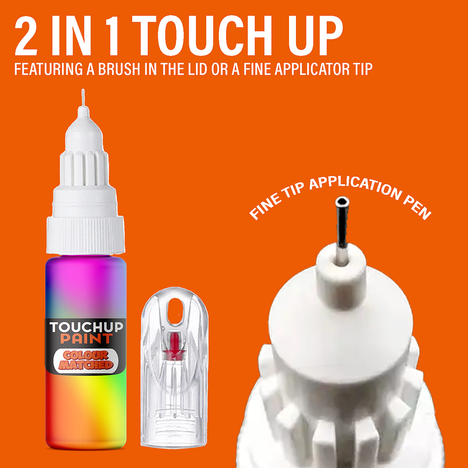 AUDI LY7C NARDO GREY TOUCH UP PAINT PEN/BRUSH FOR SCRATCH CHIP REPAIR ...